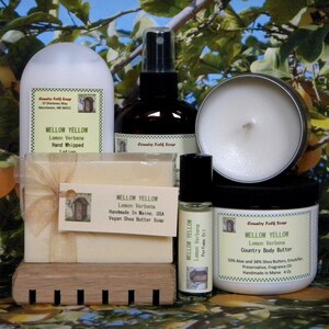 Lemon Verbena Soap, MELLOW YELLOW, Homemade Soap Bars, Hippie Soap ...