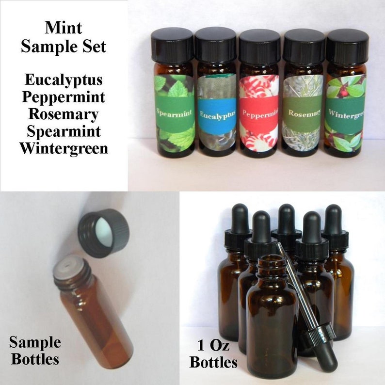 Pure Essential Oils Sample Sets or 1 oz Bottle Lavender | Etsy