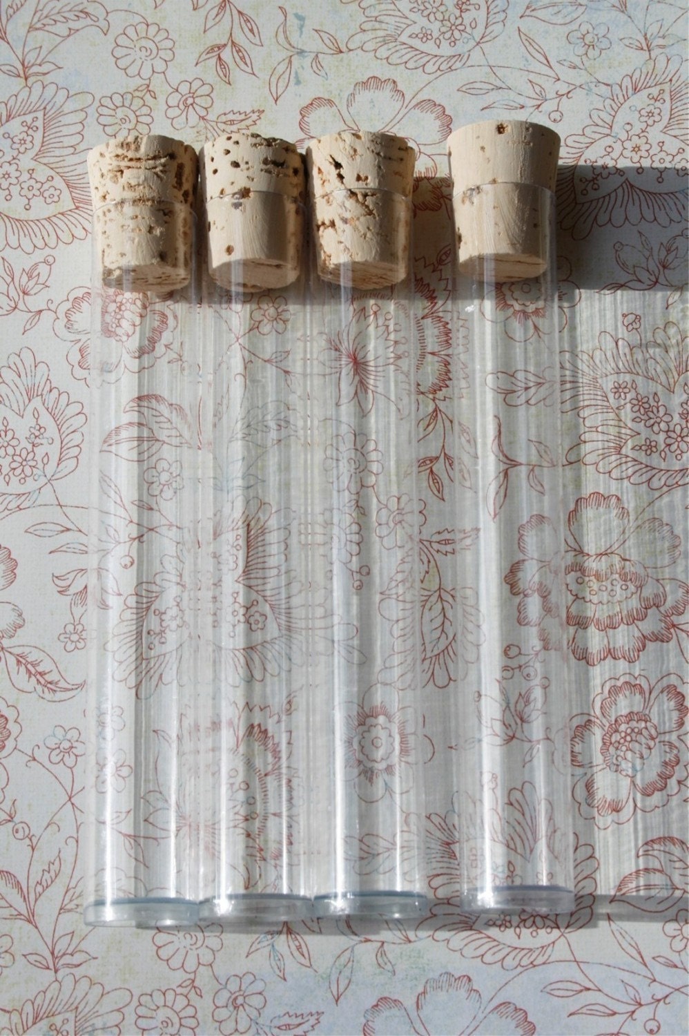 35 Clear Plastic Storage Tubes and Corks FDA 1 X 6 Inch | Etsy