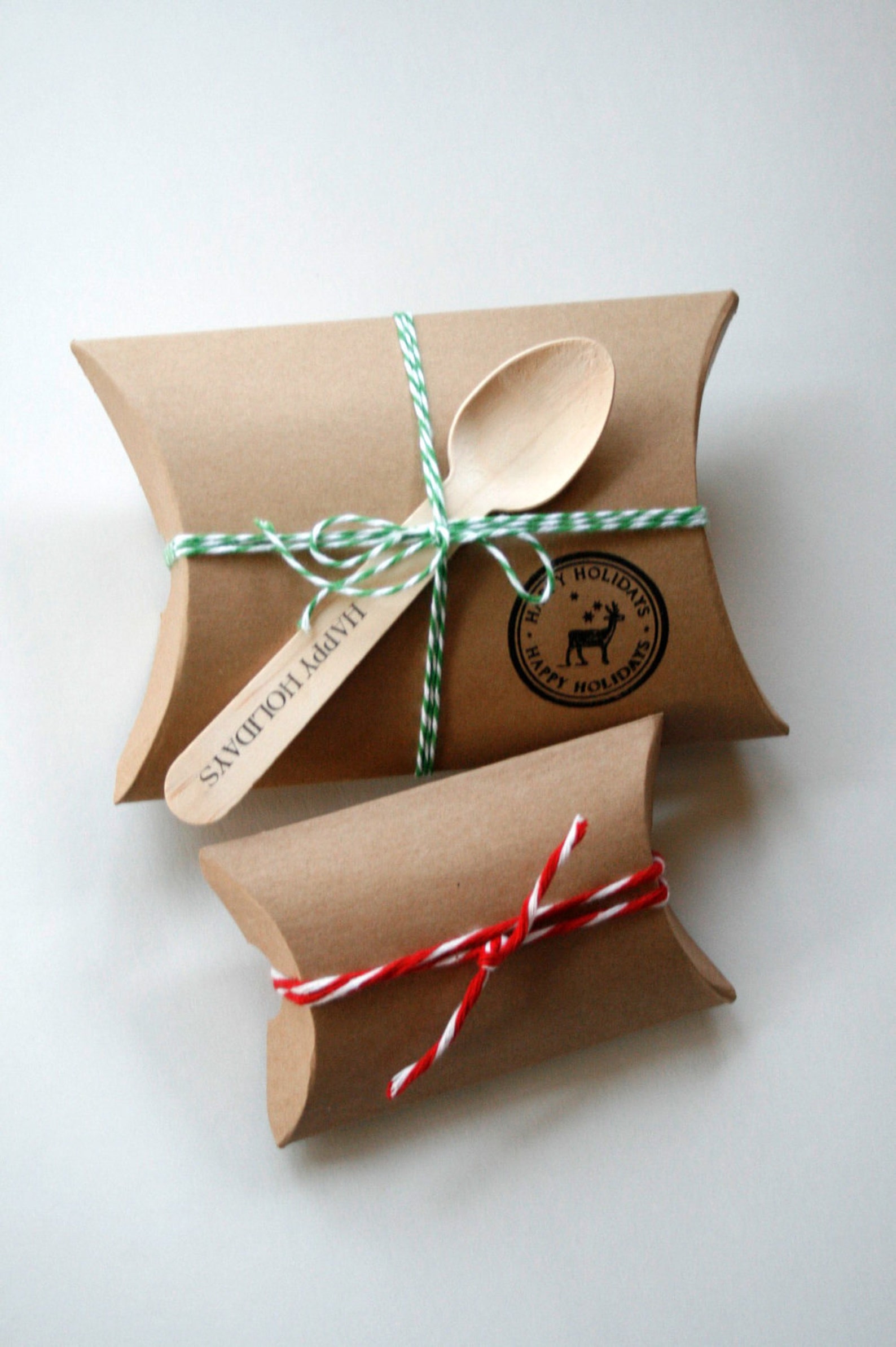 DIY Brown Small Kraft Pillow Boxes Set of 50 Perfect for - Etsy