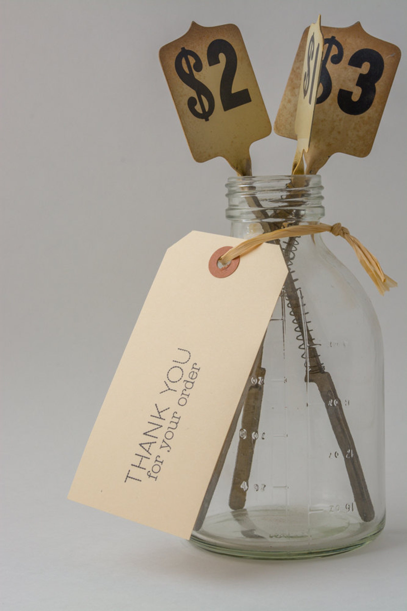 Large Shipping Paper Tags BLANK Manila Hang Tags | Etsy