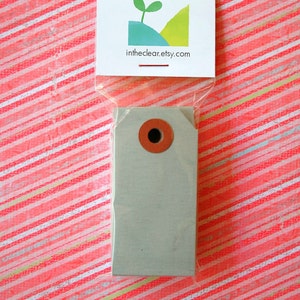 Mini Shipping Paper Tags - Sixteen Colors Available - 1.375 X 2.75 ...