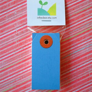 Mini Shipping Paper Tags - Sixteen Colors Available - 1.375 X 2.75 ...