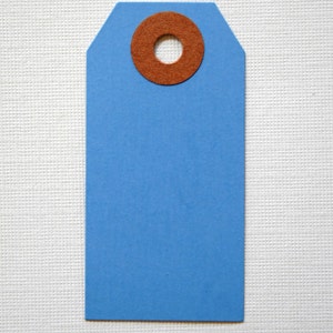 Mini Shipping Paper Tags - Sixteen Colors Available - 1.375 X 2.75 ...