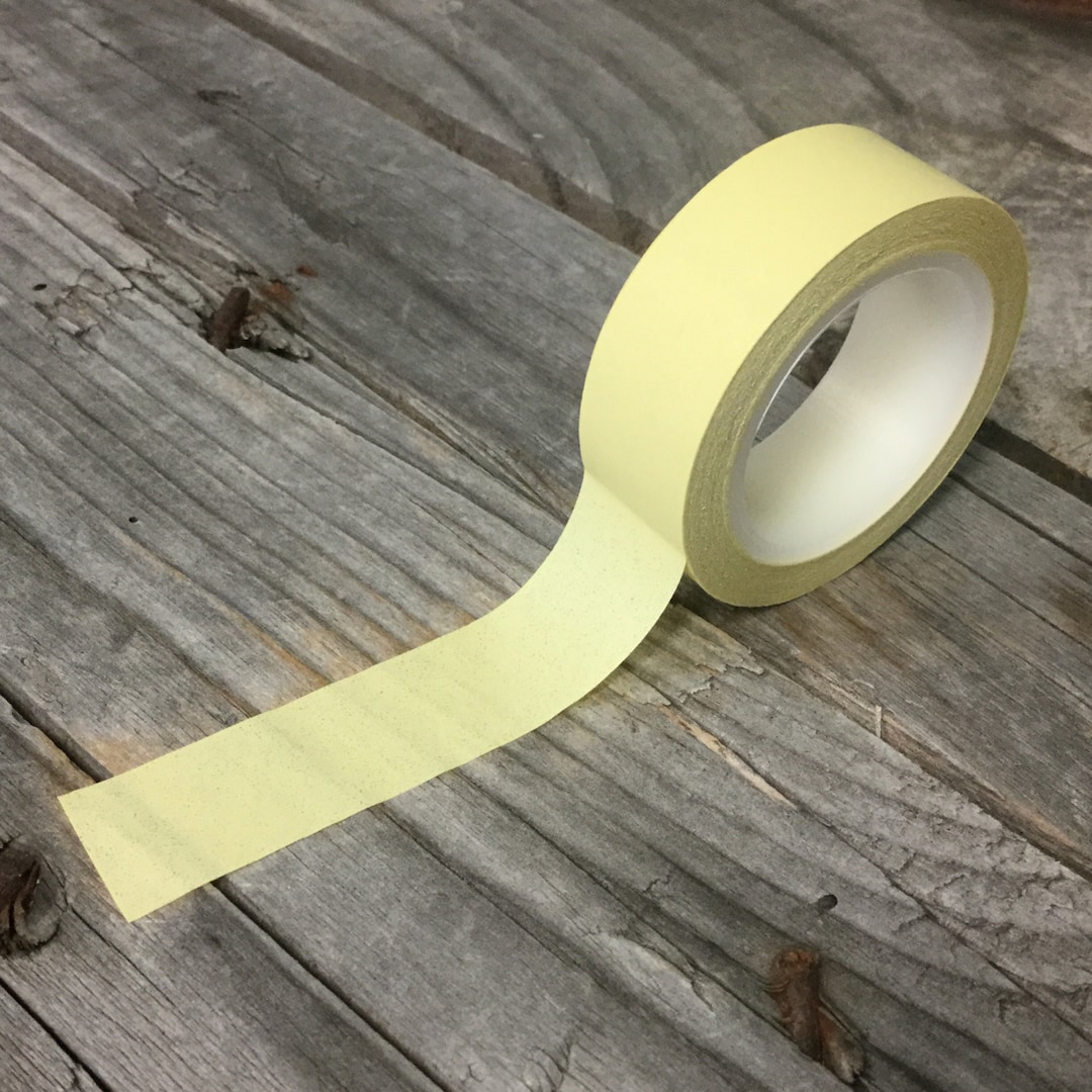 Washi Tape - 15mm - Solid Tan - Deco Paper Tape No. 34 - Etsy