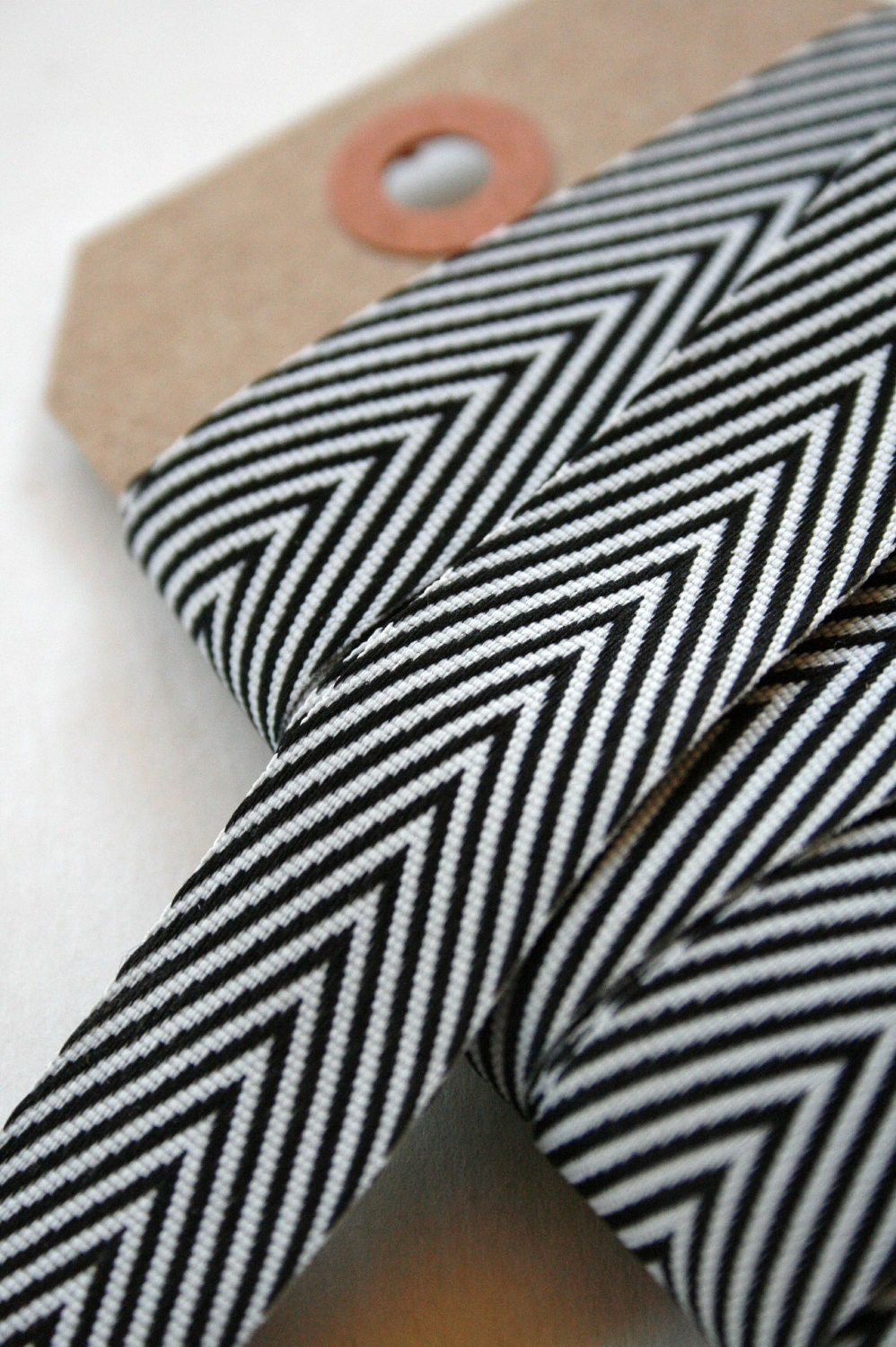 Chevron Twill Herringbone Ribbon 1.5 Inch Width FULL | Etsy