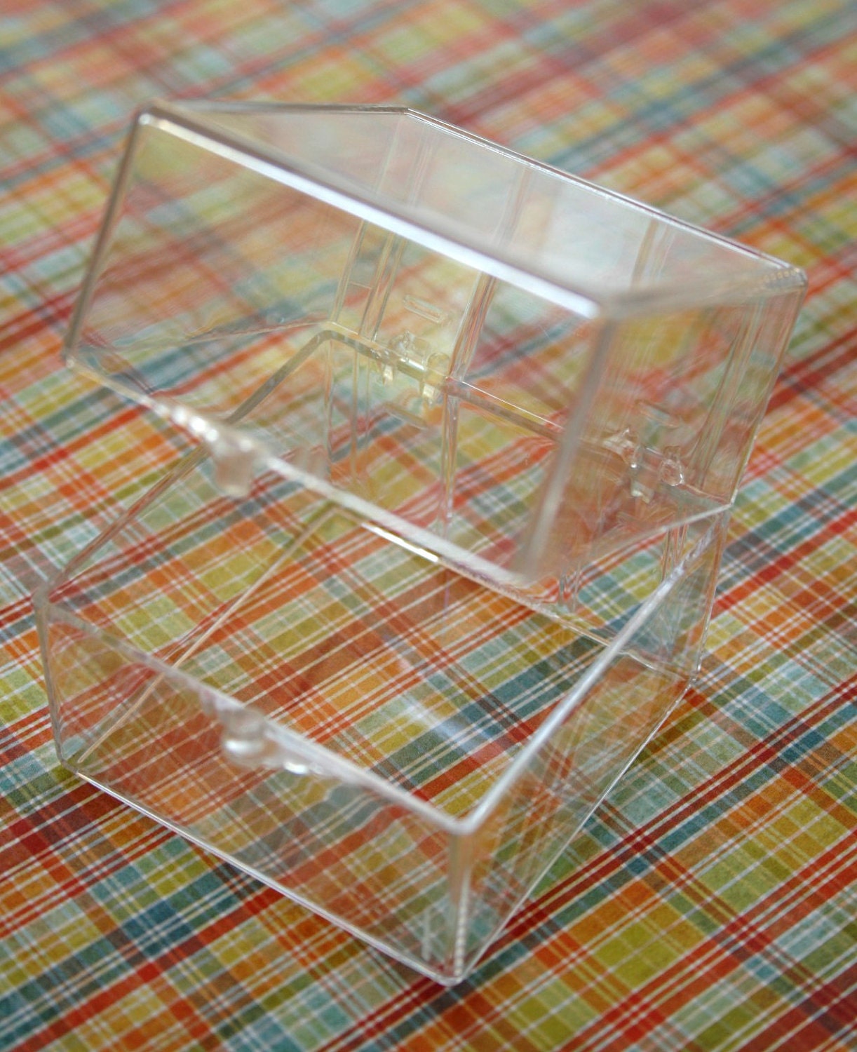 2 Inch Square Clear Polystyrene Boxes Favors or Parties or - Etsy