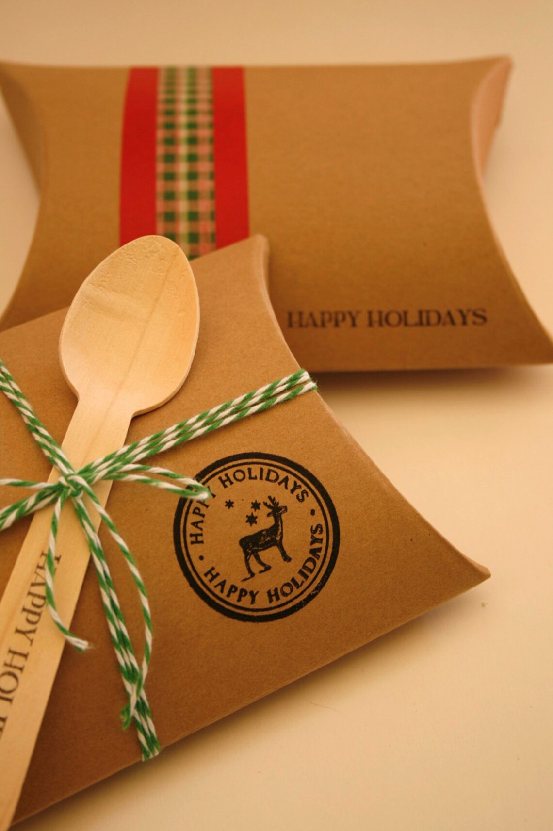 DIY Brown Medium Size Kraft Pillow Boxes Set of 12 Perfect - Etsy