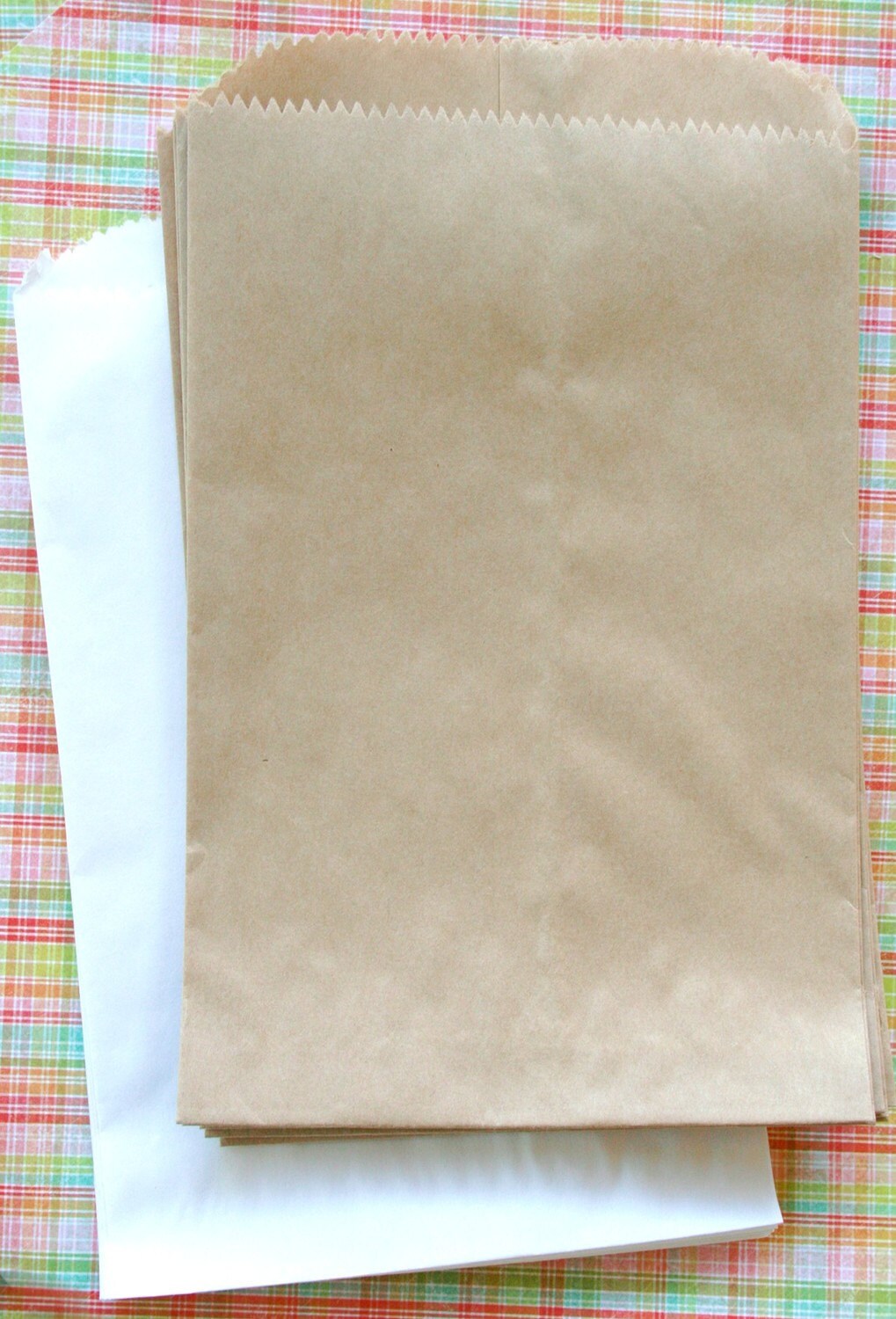 Set of 200 Brown Kraft Flat Merchandise Bags 5 X 7.5 | Etsy