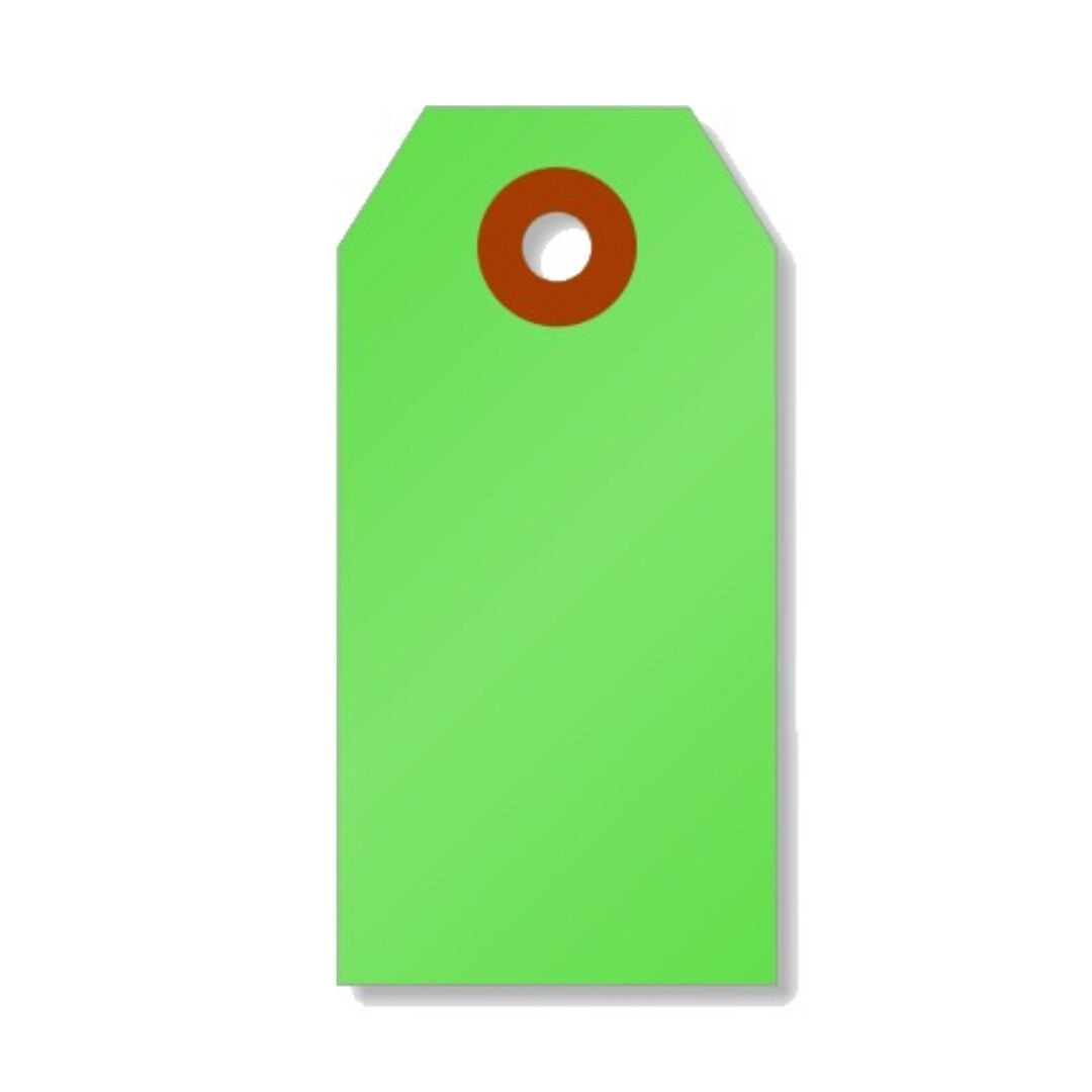 Mini Shipping Paper Tags - Sixteen Colors Available - 1.375 X 2.75 ...