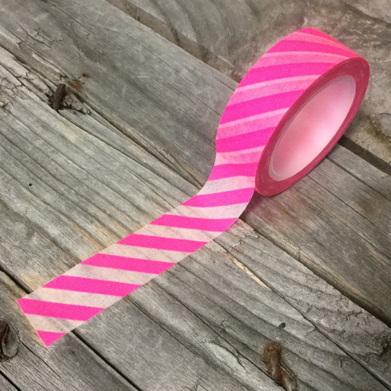 Neon Washi Tape - Etsy