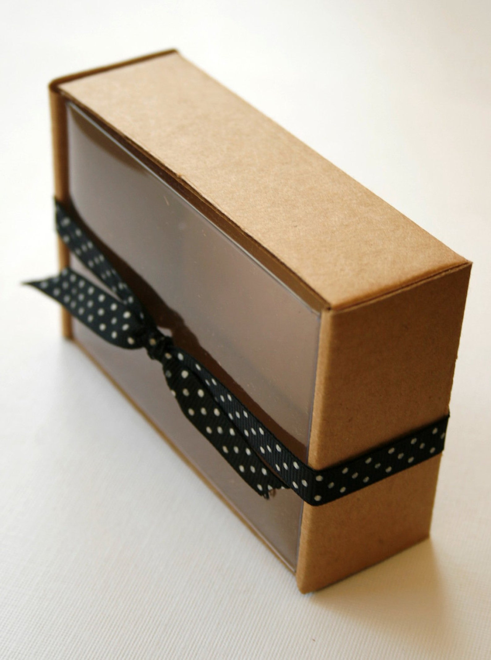 Heavy Kraft Cardboard Boxes Set of 10 Clear Top 4 X 2 3/4 - Etsy