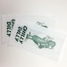Vintage Style Chilly Dilly Pickle Bags - Green on White - Gusseted Bags ...