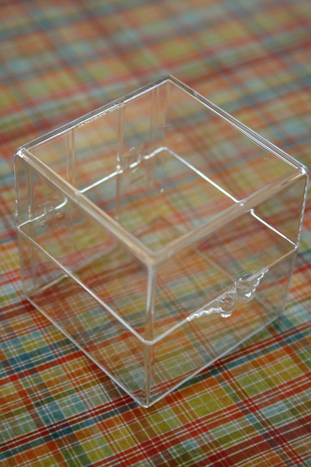 2 Inch Square Clear Polystyrene Boxes Favors or Parties or - Etsy