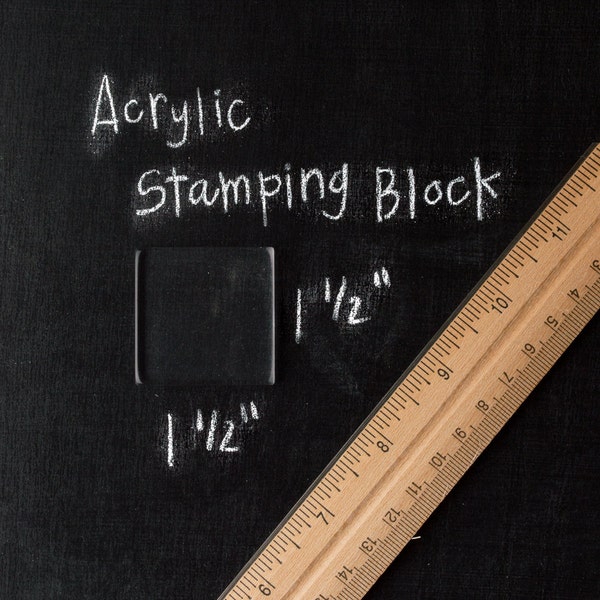 Acrylic Blocks for Stamping - Etsy