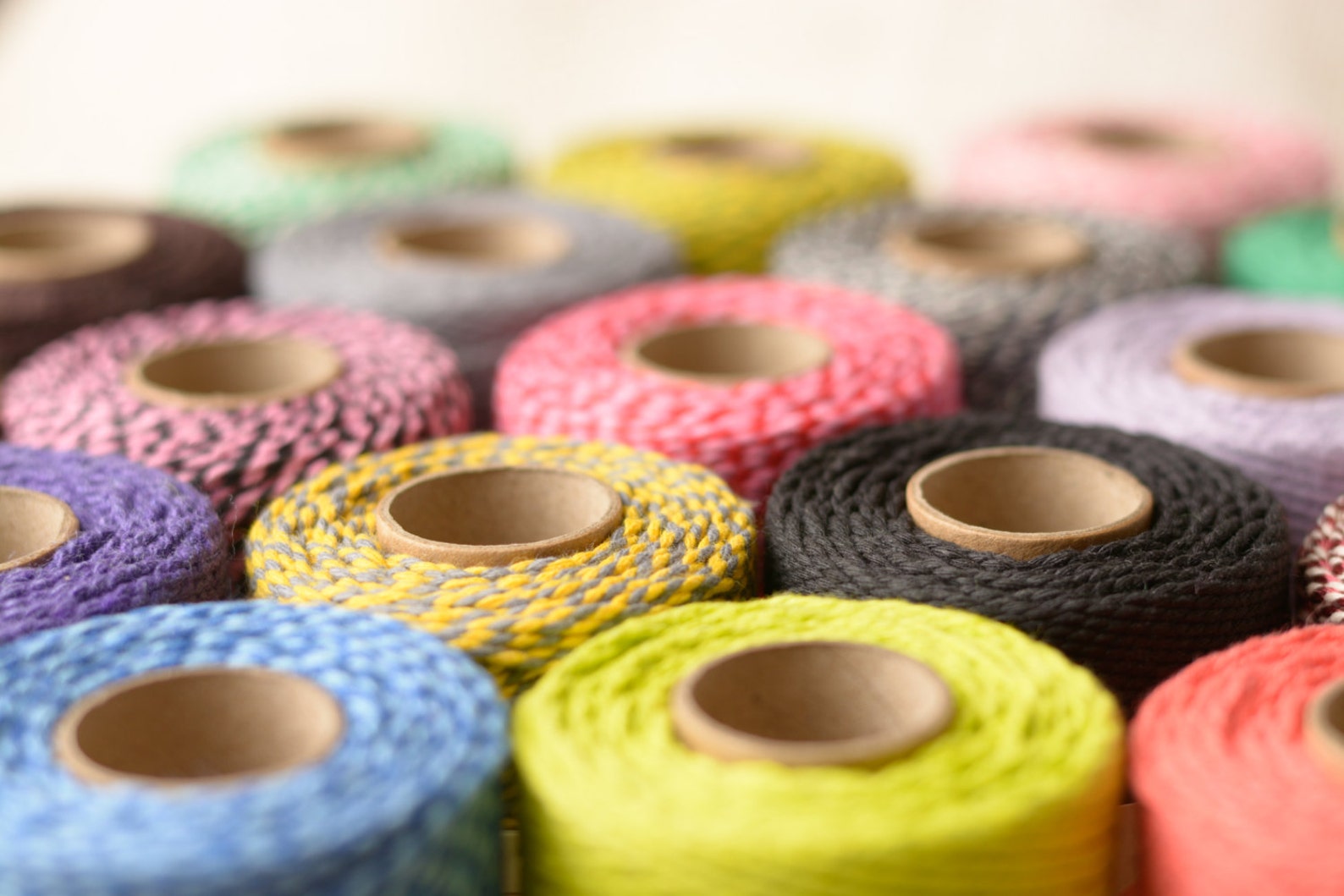 Full Spool Heavy Twine - 100 Yards - Navy Blue - 10 Ply Heavy Cotton ...