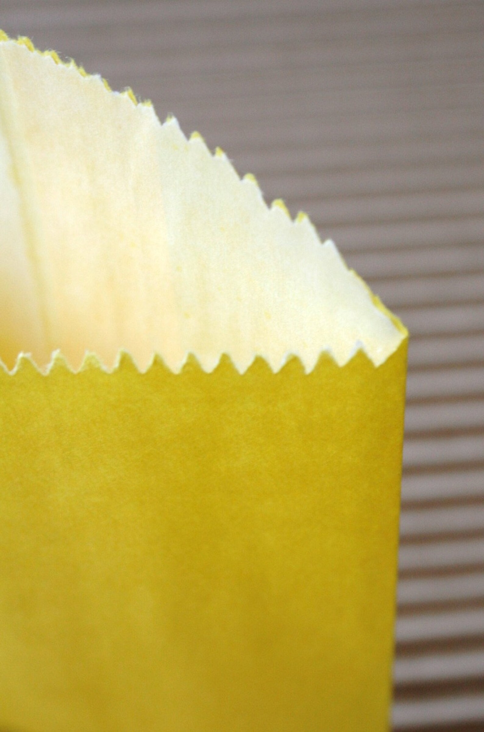 Sunbrite Yellow Glassine Lined Paper Gourmet Bakery Bags Two - Etsy
