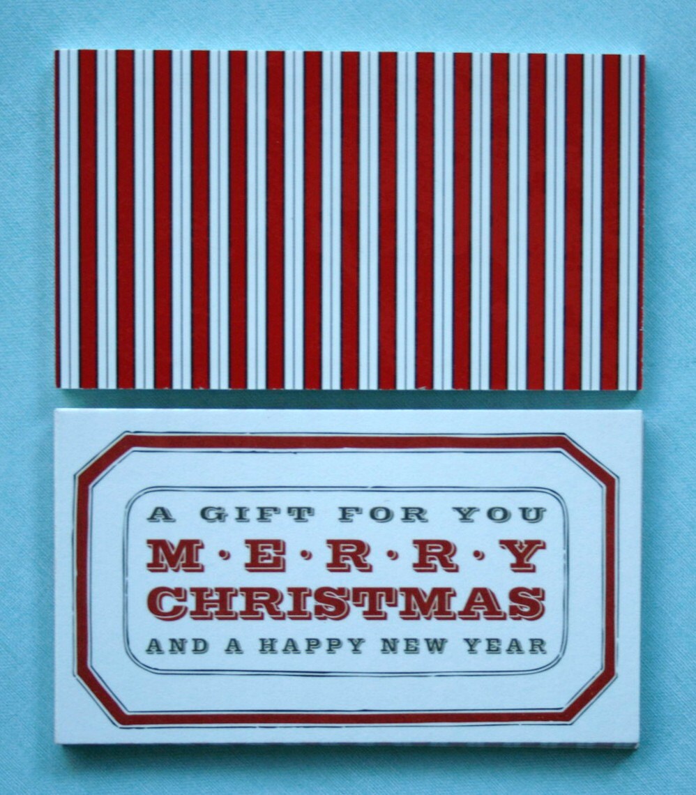 Gift Cards Set of 15 Rectangle Shaped Two Sided Vintage - Etsy