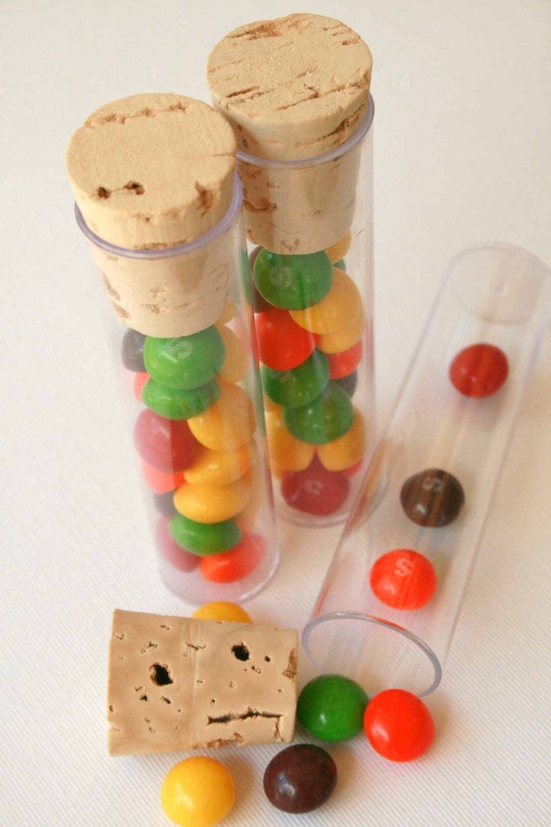 Clear Tubes and Corks for Packaging or Storage or Favors - Etsy