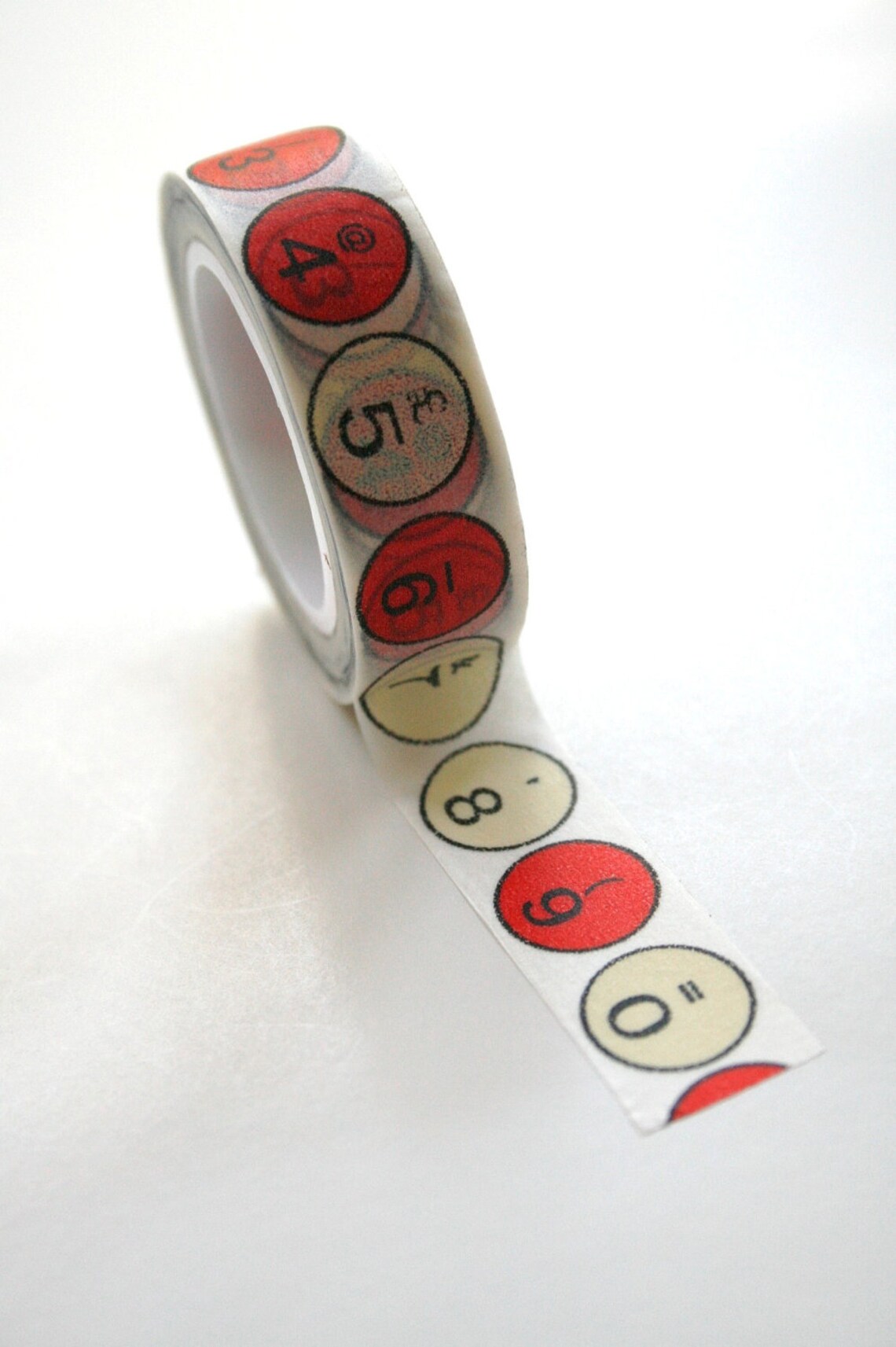 Washi Tape 15mm Red Typewriter Keys Deco Paper Tape No. - Etsy