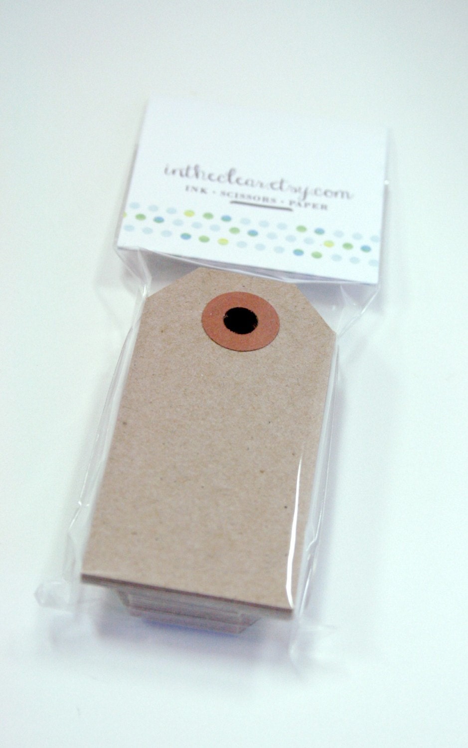 Mini Shipping Paper Tags Natural Brown Kraft 1.375 X 2.75 - Etsy