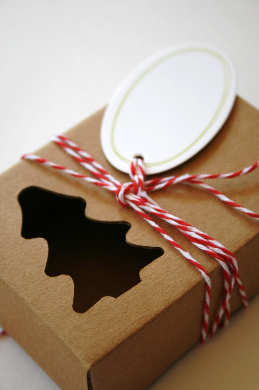 Heavy Kraft Cardboard Boxes Set of 6 - Tree Cut Out - Perfect Size for ...