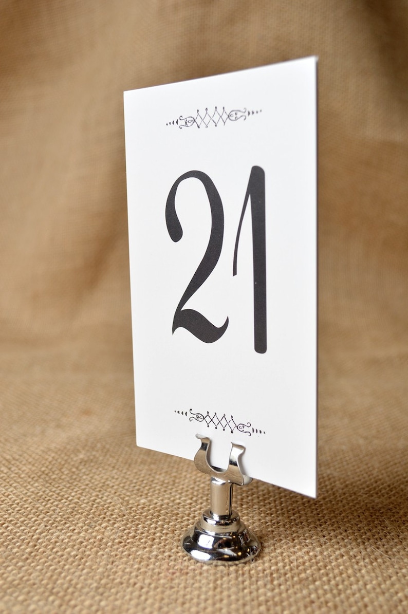 Table Cards Set Set of 32 Heavy Paper Matte Finish - Etsy
