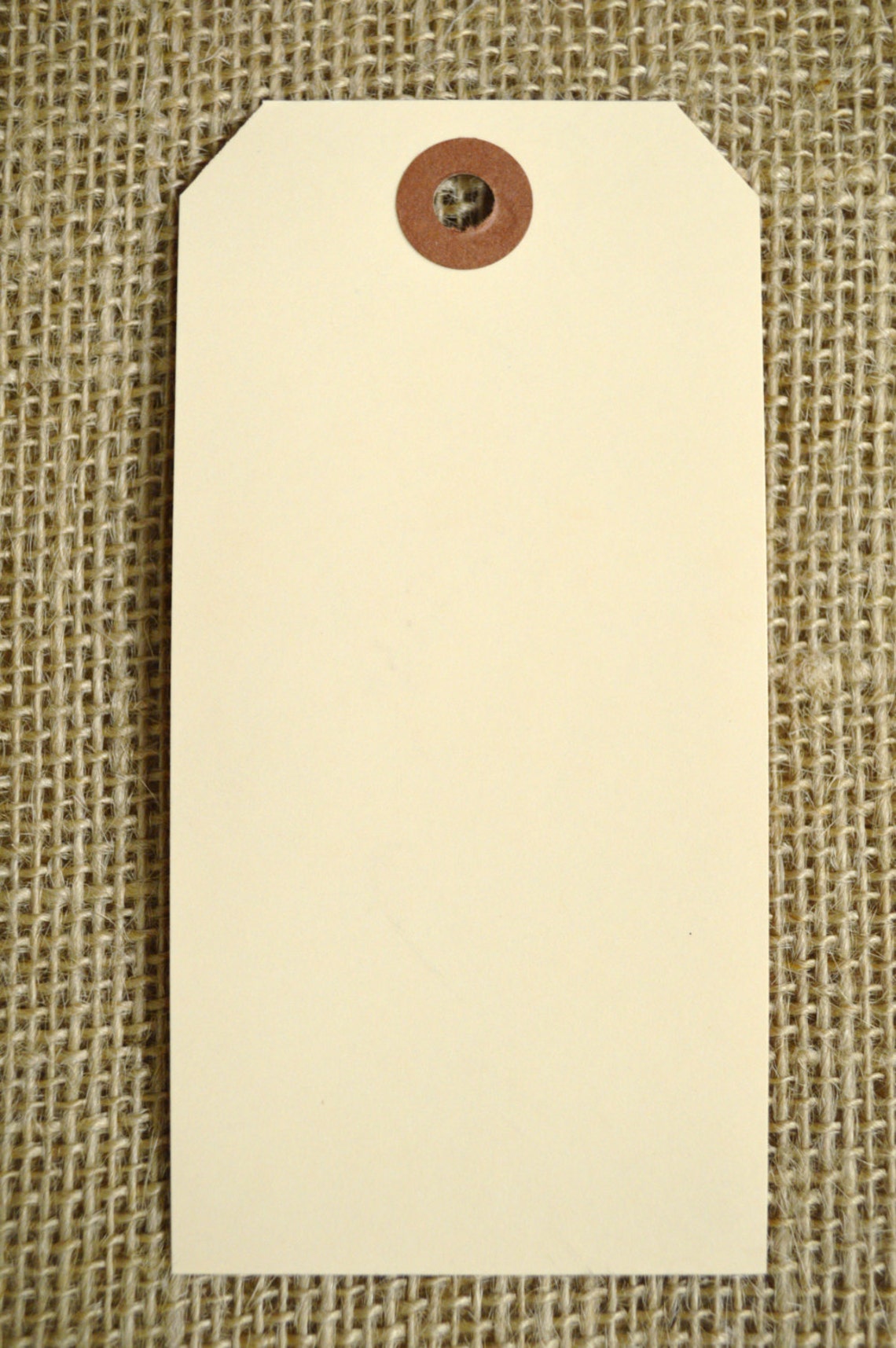 Large Shipping Paper Tags - BLANK Manila Hang Tags - Reinforced Hang ...