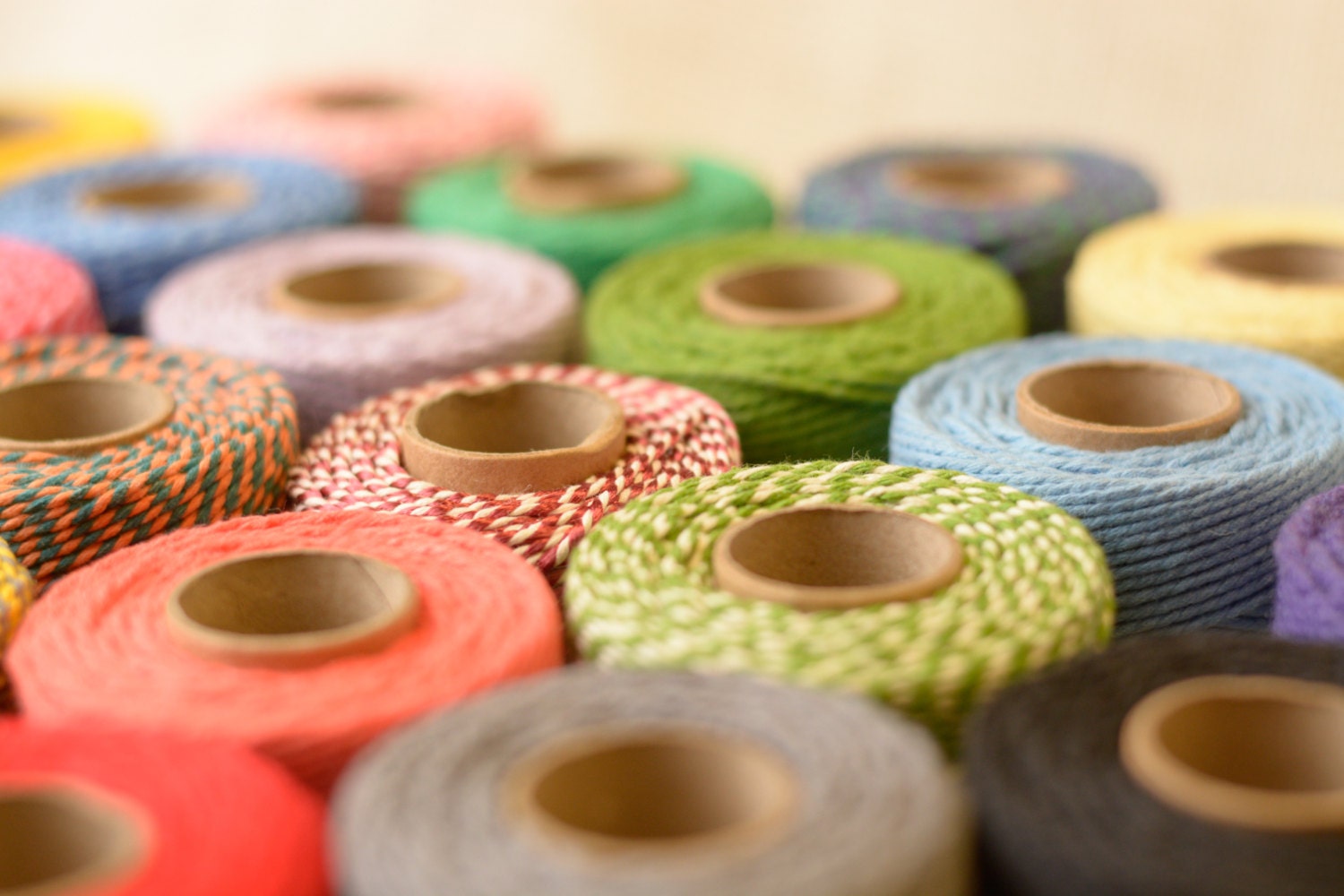 Full Spool Heavy Twine - 100 Yards - Navy Blue - 10 Ply Heavy Cotton ...