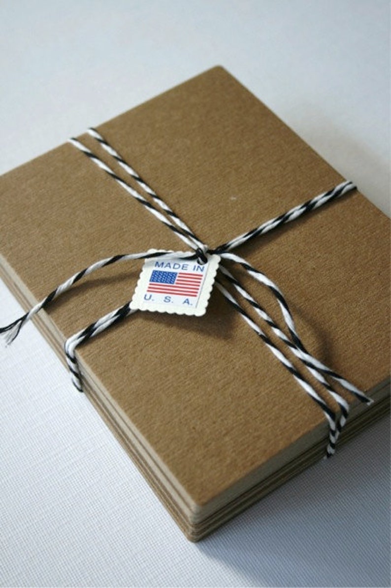 A2 Size Kraft Recycled Chipboard Paper & Brown Kraft | Etsy