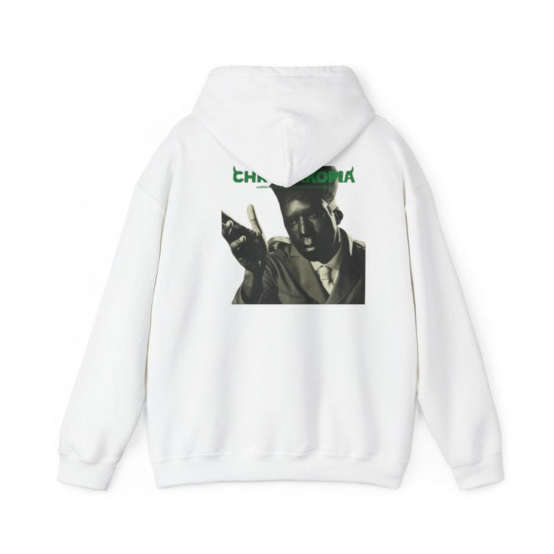 Chromakopia Inspired Tyler the Creator Cotton Sweater. Green Writing ...