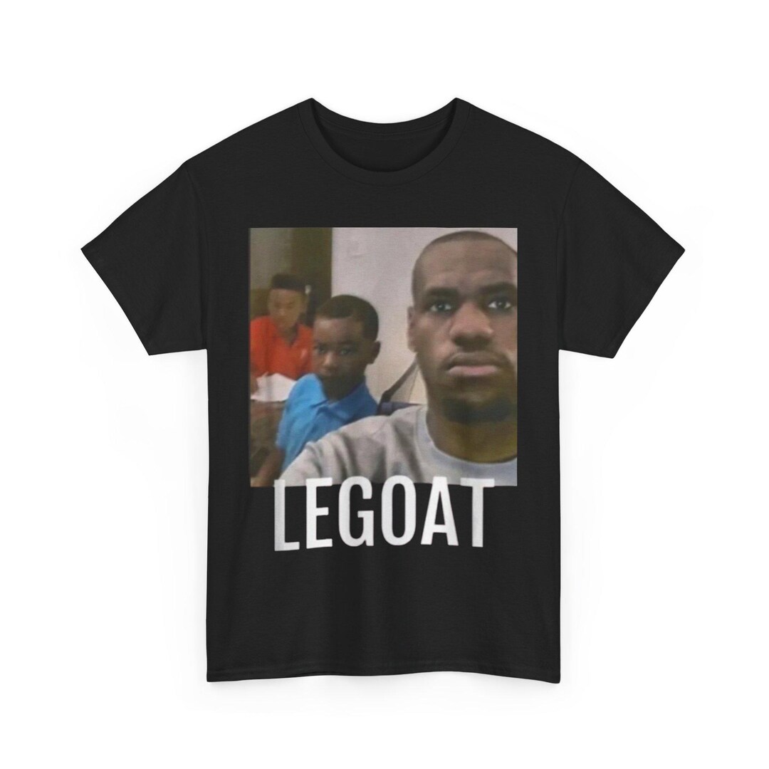 Lebron James legoat Graphic Tee - Etsy