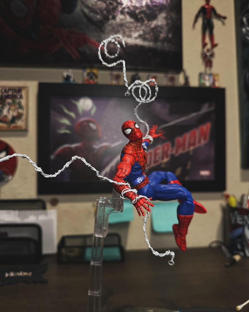 Custom 1/6-1/12 Scale Bendable Webs Comic Style - Etsy