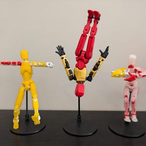 DUMMY 13 Customizable 3D Printed Action Figure, 100% Scale - Etsy