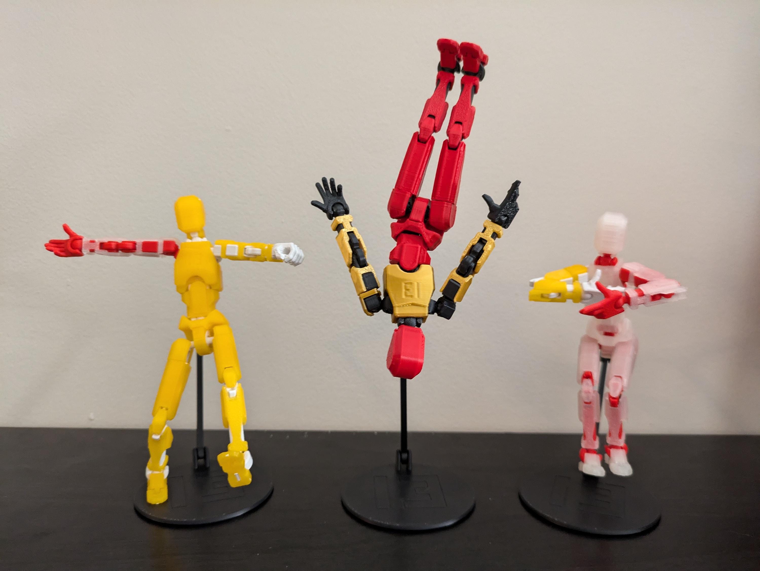 DUMMY 13 Customizable 3D Printed Action Figure, 100% Scale - Etsy