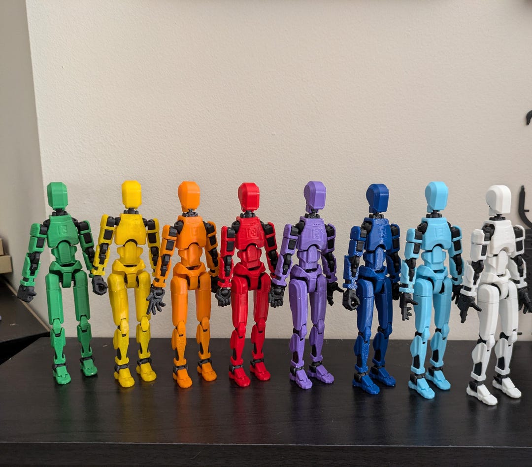 DUMMY 13 Customizable 3D Printed Action Figure, 150% Scale - Etsy