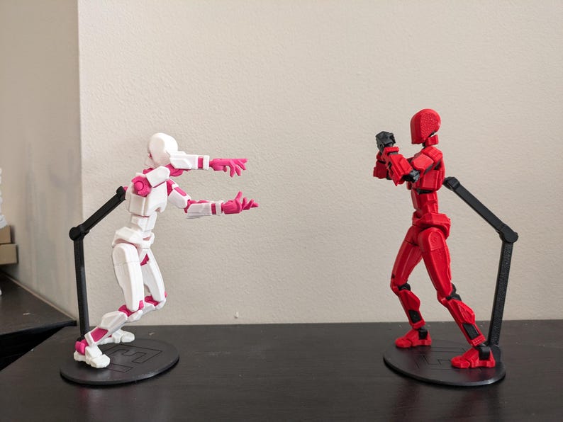 DUMMY 13 Customizable 3D Printed Action Figure, 100% Scale - Etsy