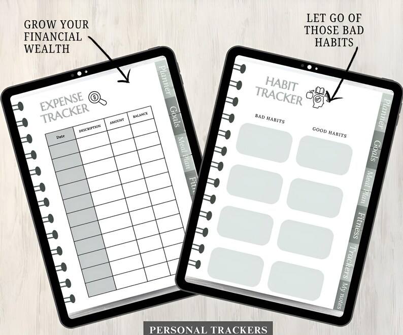 2025 Digital Planner | Portait, iPad Planner, Calander, Daily Weekly ...