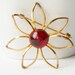 Vintage Amber Brooch, Amber Guild 12 K GF Flower Brooch - Etsy