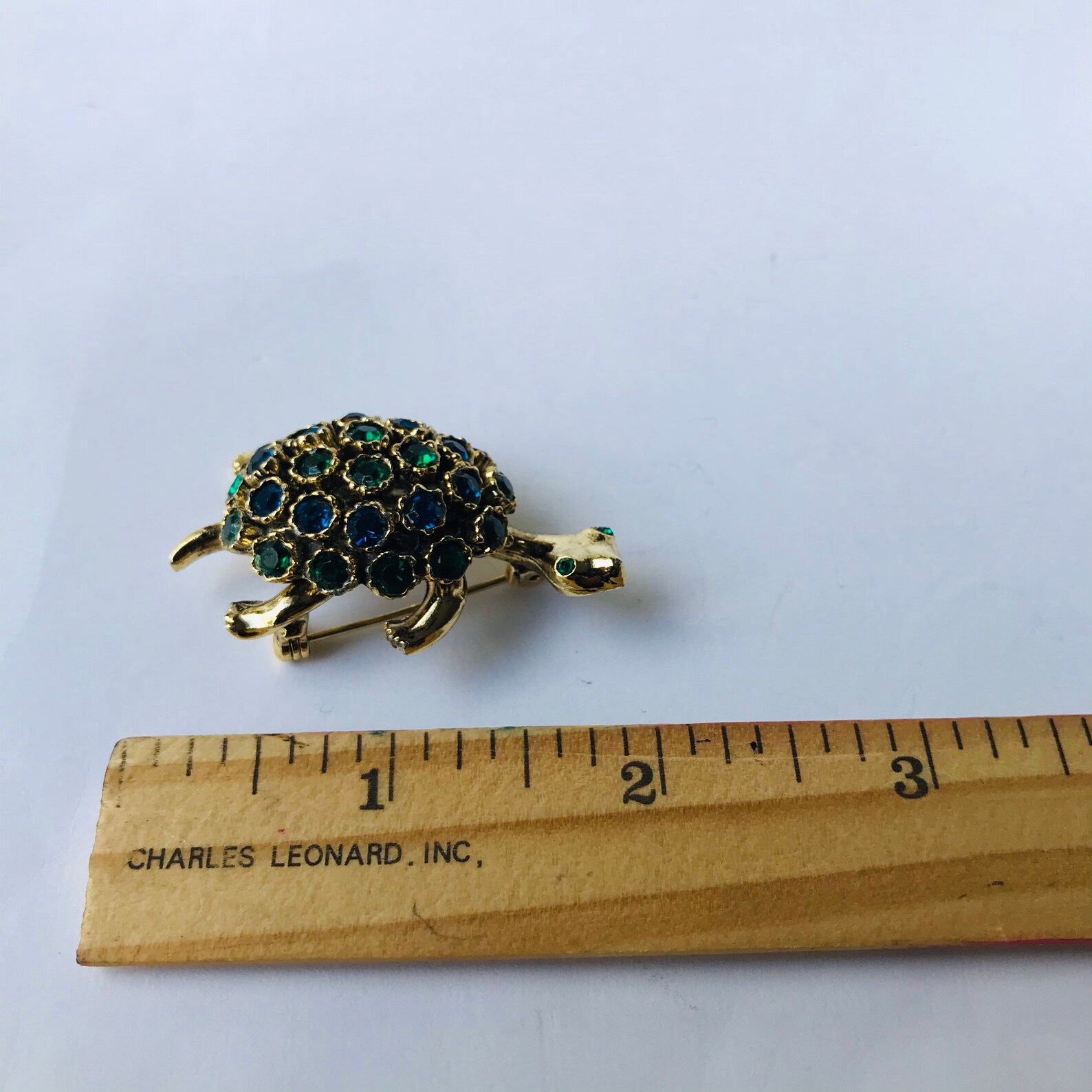 Vintage Turtle Brooch Turtle Pin TF - Etsy