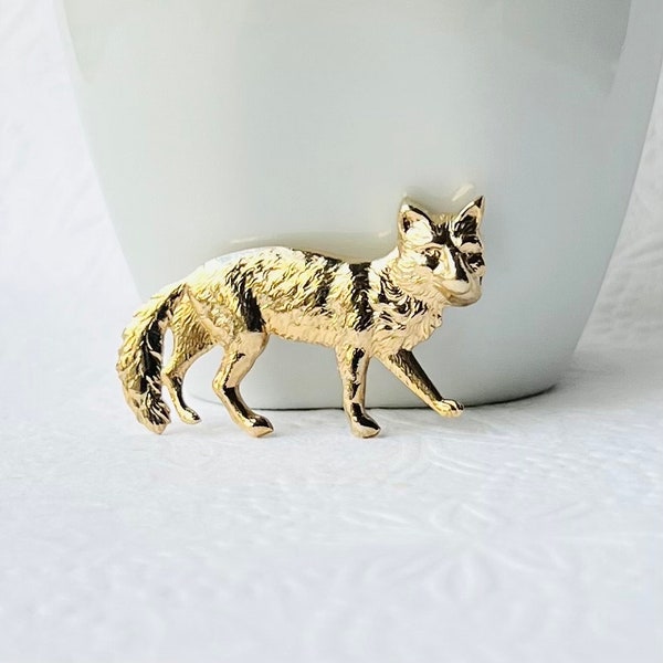 Fox Brooch - Etsy