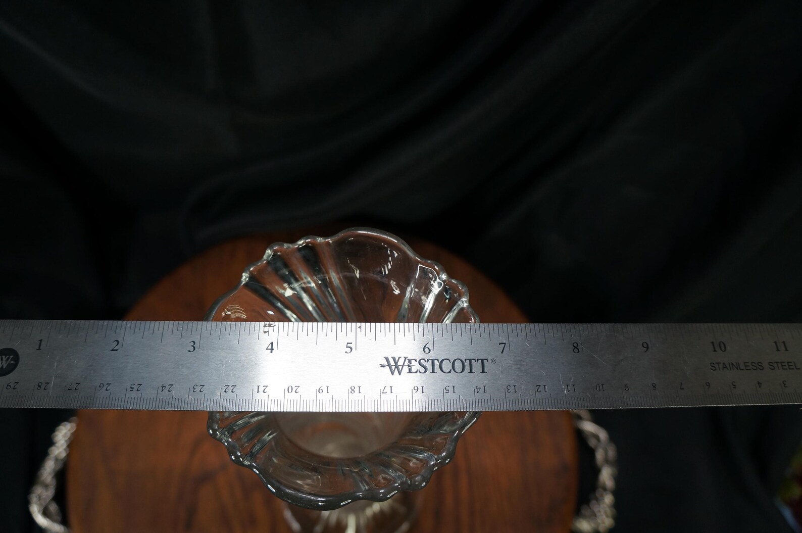Antique Vase Crystal Duncan & Miller Swirl Glass Stem #51 Clear Pressed ...