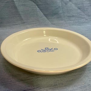Corning Ware Blue Cornflower Pie Plate Dish P309 9” White With Blue ...