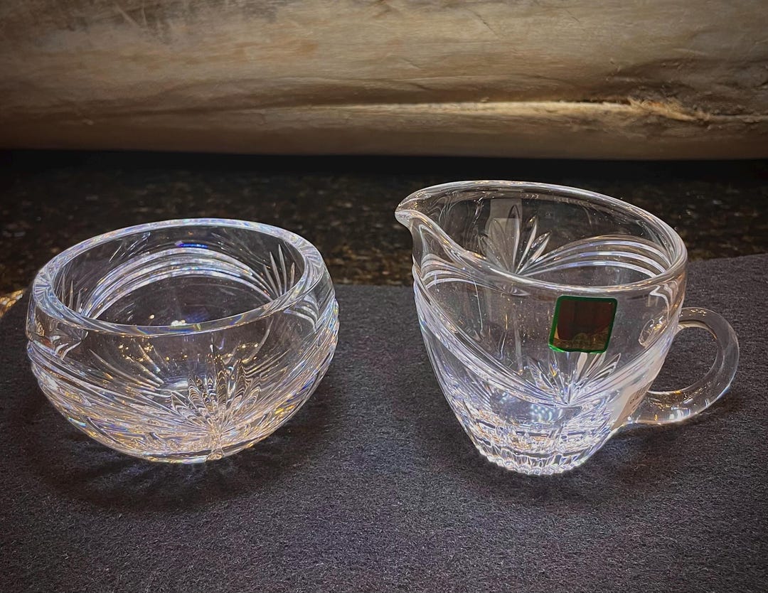 Waterford Crystal Breakfast Set Sugar and Creamer Marquis W Original ...