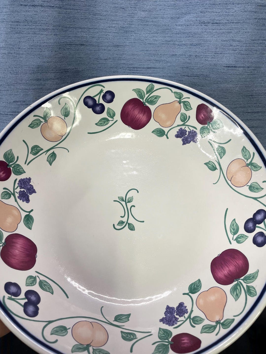 Vintage Pasta Bowl Orchard Medley 12” Serving Platter Princess House ...