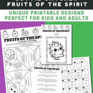 Jesus Birth Bible Cootie Catcher Bible Craft Activity for Kids Sunday ...