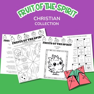 Jesus Birth Bible Cootie Catcher Bible Craft Activity for Kids Sunday ...