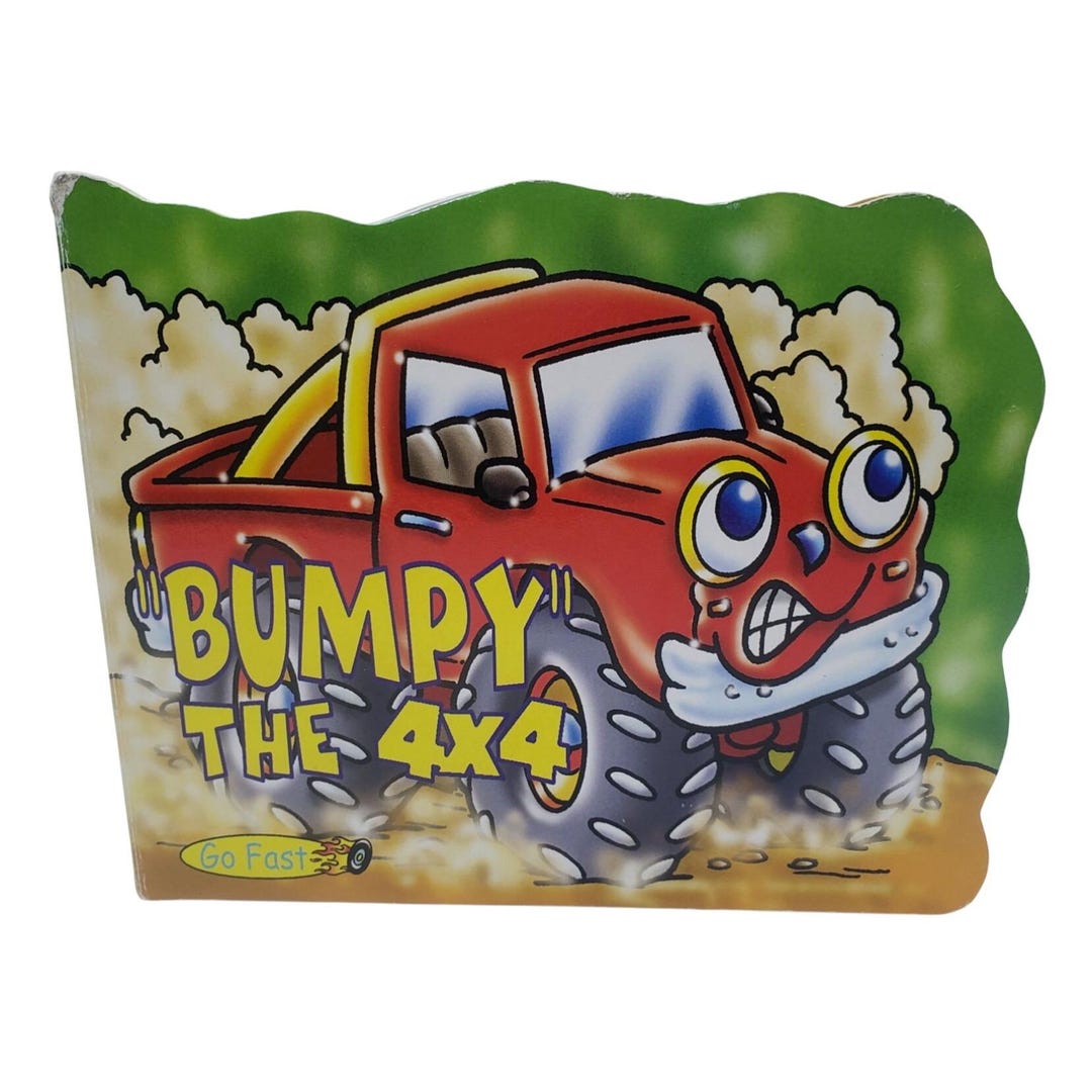 Vintage Bumpy the 4x4 Childrens Board Book - Etsy