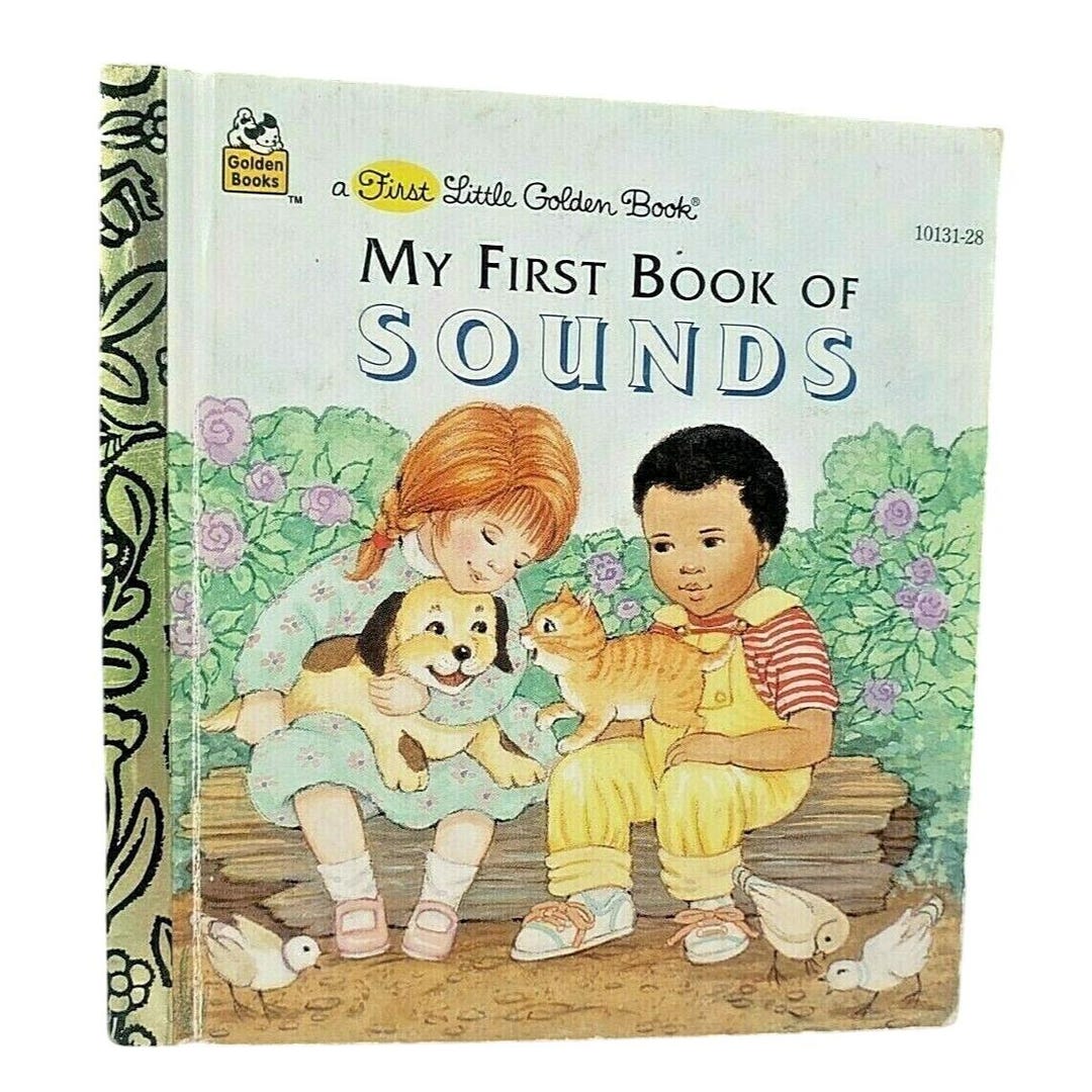 FIRST Little Golden Book My First Book of Sounds Vintage Ephemera - Etsy