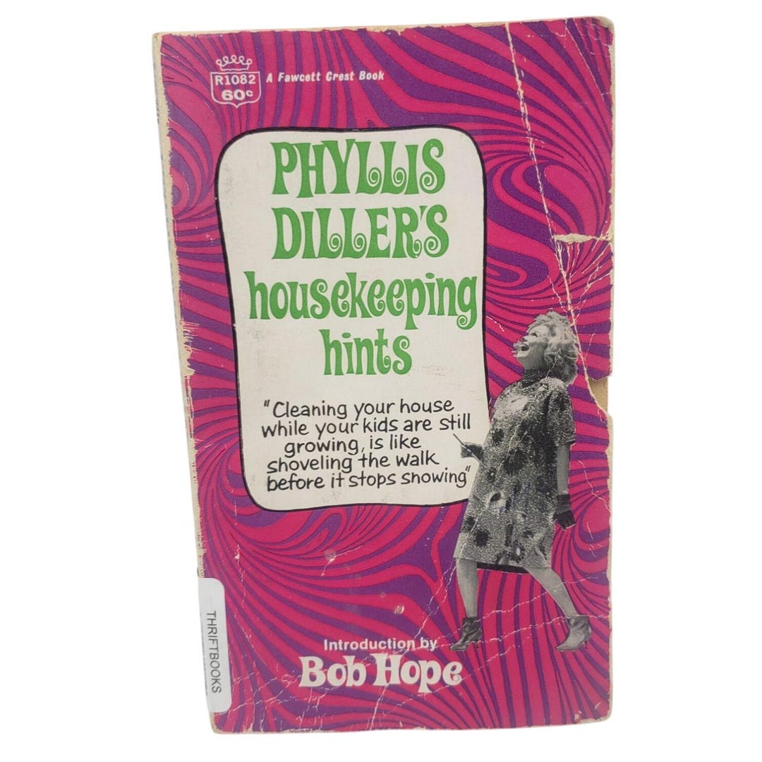 Phyllis Dillers Housekeeping Hints Book 1968 Paperback - Etsy